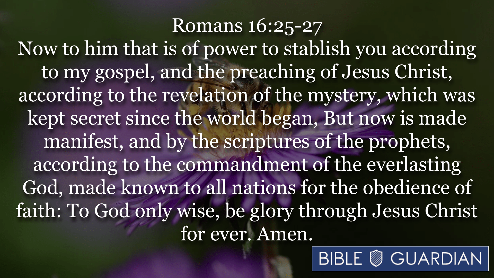 Authorized King James Bible • The Bible Guardian